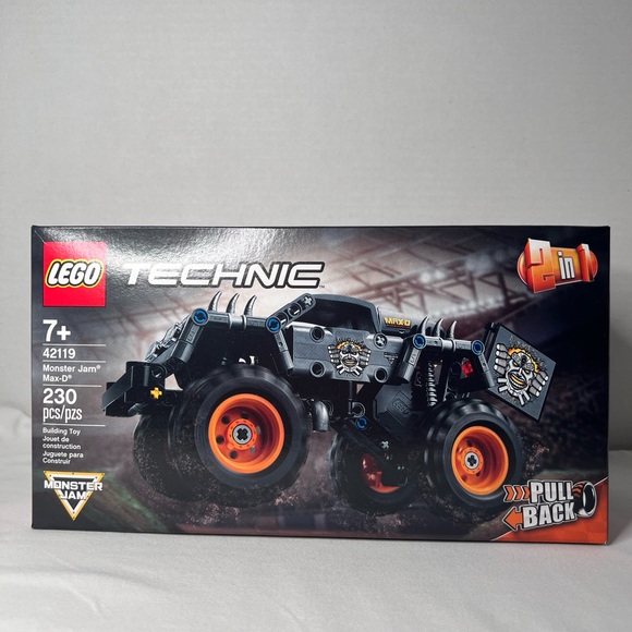 Lego | Toys | Lego Technic Monster Jam Maxd Pullback Set | Poshmark
